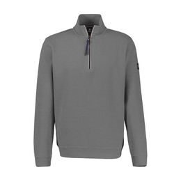 Lerros Herren Lerros Sweatshirt &raquo;Troyer in Sweatqualit&auml;t aus Strickmaterial&laquo; 6XL