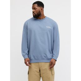 Jack & Jones PlusSize Jack & Jones Plussize Herren Jack & Jones PlusSize Sweatshirt &raquo;JJEARCHIVE GRAPHIC SWEAT CN NOOS PLS&laquo;, Baumwollmischung, relaxed fit 6XL