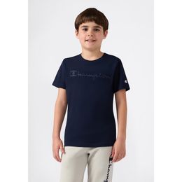 Champion Jungen T-Shirt &raquo;ICONS TONAL Crewneck T-Shirt with Large Logo&laquo; Kurzarm, f&uuml;r Sportmode und Freizeit, mit Rundhalsausschnitt XL (164/170)