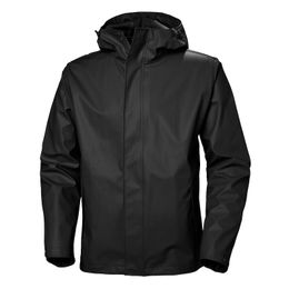 Helly Hansen Herren Regenjacke &raquo;MOSS JACKET&laquo; mit Kapuze winddicht, mit Helox+ -Gewebetechnologie, mit Eingrifftaschen XXL