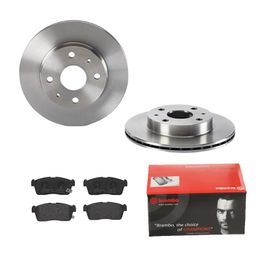 Brembo Bremsensatz, Scheibenbremse 1420-55527 vorne rechts links innenbel&uuml;ftet 234mm f&uuml;r MITSUBISHI SUZUKI TOYOTA MAZDA SUBARU DAIHATSU NISSAN 4491974