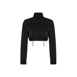 MOROTAI Athletic Jacket 'CHROME TACTICAL BOMBER' female Black size S