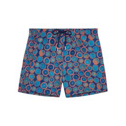 HOM Board Shorts ' Beach Boxer Trapani ' male Blue, Orange size L