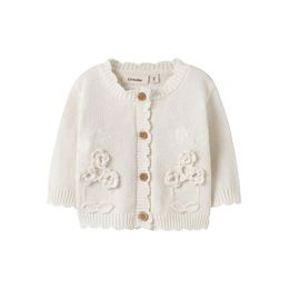 Lil'atelier Knit Cardigan kids White size 62