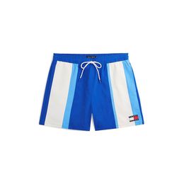Tommy Hilfiger Badeshorts 'Heritage' Herren Gr&ouml;&szlig;e XL kobaltblau / hellblau / wei&szlig;