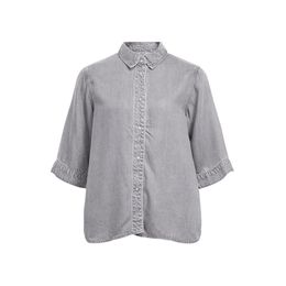 Object Blouse 'OBJFRAME' female Grey size L