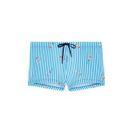HOM Board Shorts ' Swim Shorts Viareggio ' male Blue, White size L