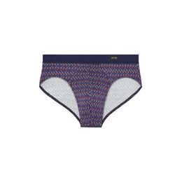 HOM Panty ' Comfort Mini Briefs Ocean Drive ' male Blue, Red size XL