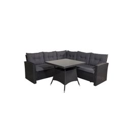 ebuy24 Loungeset Watford (2-teilig) Schwarz 1 x 1 cm | Gr.: onesize