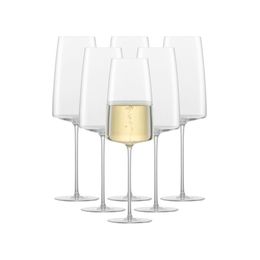 Zwiesel Glas 6er Set Sektgl&auml;ser leicht & frisch Simplify 407 ml in transparent | Gr.: onesize