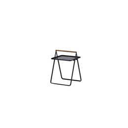 ebuy24 Beistelltisch Clarin Schwarz 45 x 45 cm | Gr.: onesize