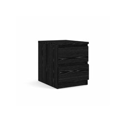 ebuy24 Nachttisch Nada Schwarz 40 x 50 cm | Gr.: onesize