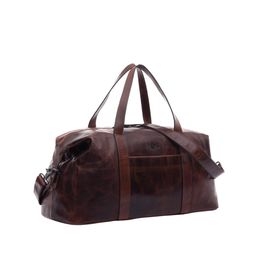 SID & VAIN SID & VAIN Leder-Reisetasche echt Leder Weekender gro&szlig; dark-chestnut in braun | Gr.: onesize