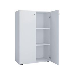 ebuy24 Schuhschrank LonaXL3DT wei&szlig; Wei&szlig; 70 x 39 cm | Gr.: onesize