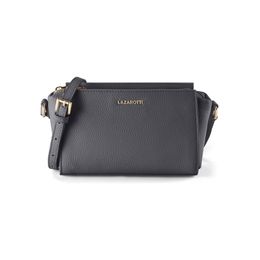 Lazarotti Bologna Leather Umh&auml;ngetasche Leder 20 cm in grey | Gr.: onesize