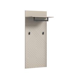 ebuy24 Wandgarderobe Notes Beige 60 x 35 cm | Gr.: onesize