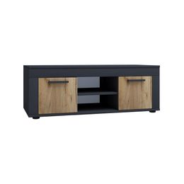 ebuy24 TV UsiloL T&uuml;ren Anthrazit 102 x 45 cm | Gr.: onesize