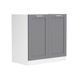 ebuy24 K&uuml;chenunterschrank Colura Grau 80 x 46 cm | Gr.: onesize