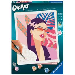 Ravensburger Verlag GmbH Nonbook - Ravensburger CreArt 12023099 - Neon Diva - Malen nach Zahlen ab 12 Ja | Gr.: onesize