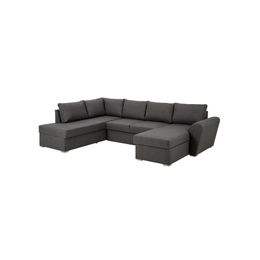 ebuy24 Schlafsofa Stefan Grau 297 x 203 cm | Gr.: onesize