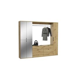 ebuy24 Garderobenm&ouml;bel ProjektX Eiche 212 x 34 cm | Gr.: onesize