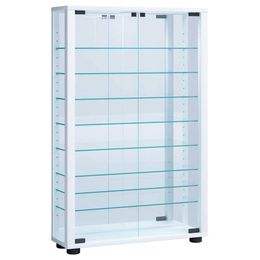 ebuy24 Vitrinenschrank VitrosaMaxi 4 Wei&szlig; 59 x 18 cm | Gr.: onesize