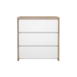 ebuy24 Kommode Next Wei&szlig; 80 x 48 cm | Gr.: onesize
