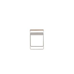 ebuy24 Beistelltisch Clarin Beige 45 x 45 cm | Gr.: onesize