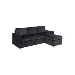 ebuy24 Schlafsofa Sacramento Anthrazit 218 x 155 cm | Gr.: onesize