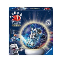 Ravensburger Verlag GmbH Spiel - 3D Puzzle-Ball Nachtlicht Astronauten | Gr.: onesize