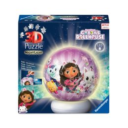Ravensburger Verlag GmbH Spiel - 3D Puzzle-Ball Nachtlicht Gabby's Dollhouse | Gr.: onesize