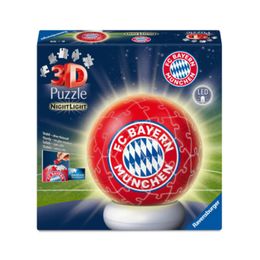 Ravensburger Verlag GmbH Spiel - 3D Puzzle-Ball Nachtlicht FC Bayern M&uuml;nchen | Gr.: onesize