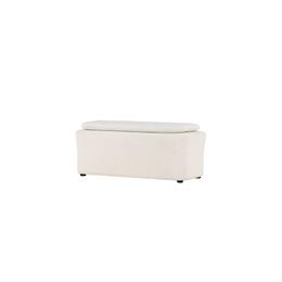 ebuy24 Pouf Laurel Wei&szlig; 110 x 51 cm | Gr.: onesize
