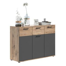 ebuy24 Sideboard Mason 1 Eiche Dekor 120 x 40 cm | Gr.: onesize