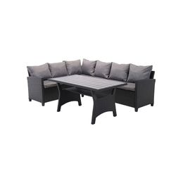 ebuy24 Sofa-set 2 teilig Grau 175 x 67 cm | Gr.: onesize