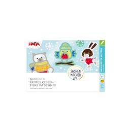 HABA Sales GmbH & Co.KG Nonbook - Bastelset - Erstes Kleben Tiere im Schnee | Gr.: onesize