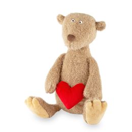 Sigikid Kuscheltier Happy Valentines Ach Good mit Herz BeastsTown in braun | Gr.: onesize