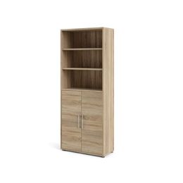 ebuy24 B&uuml;roregal Prisme Eiche Dekor 89 x 40 cm | Gr.: onesize