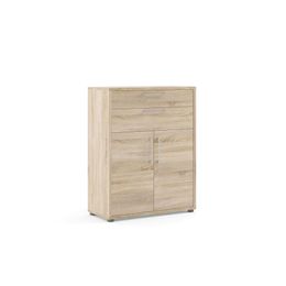 ebuy24 B&uuml;ro Aufbewahrung Prisme Eiche Dekor 89 x 40 cm | Gr.: onesize