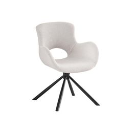 ebuy24 Esszimmerstuhl Amorim Offwhite 2er Set | Gr.: onesize