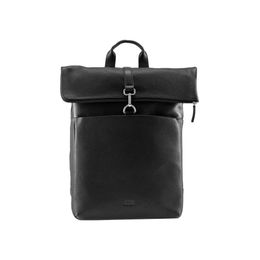 Jost Frankfurt Business-Rucksack Leder 42 cm Laptopfach in black | Gr.: onesize