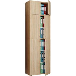 ebuy24 B&uuml;roschrank LonaXXL 2 Eiche 70 x 39 cm | Gr.: onesize