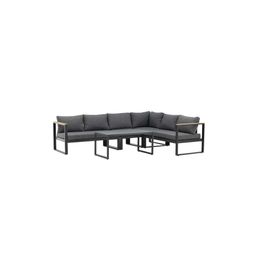 ebuy24 Lounge-Set Texas 2-teilig Grau 110 x 60 cm | Gr.: onesize