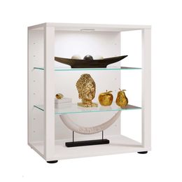 ebuy24 Vitrinenschrank Glasol 5 Wei&szlig; 52 x 35 cm | Gr.: onesize