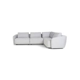 ebuy24 Ecksofa Bergen Hellgrau 205 x 297 cm | Gr.: onesize