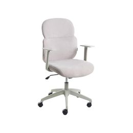Beliani B&uuml;rostuhl LEXOR in Grau/Wei&szlig; - (W) 60 x (H) 93 x (L) 60 cm | Gr.: onesize