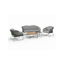 ebuy24 Loungeset Novella Grau 162 x 78 cm | Gr.: onesize