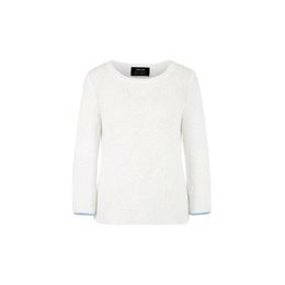 Marc Cain COLLECTIONS Strickpullover "Knitted in Germany" in White | Gr.: 40