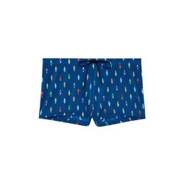 HOM Badeshorts Swim Shorts Calcio in navy print | Gr.: L