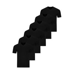 Ragman Unterhemd / Shirt Kurzarm Basic in Schwarz | Gr.: XL